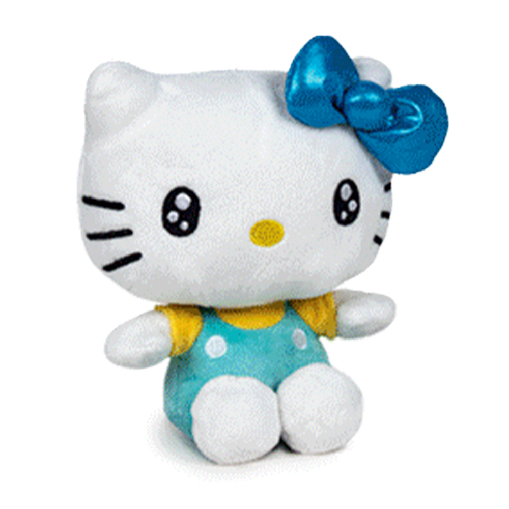 Maskotka Hello Kitty 15 cm Kotek Turkusowy - Kidozabawki.pl