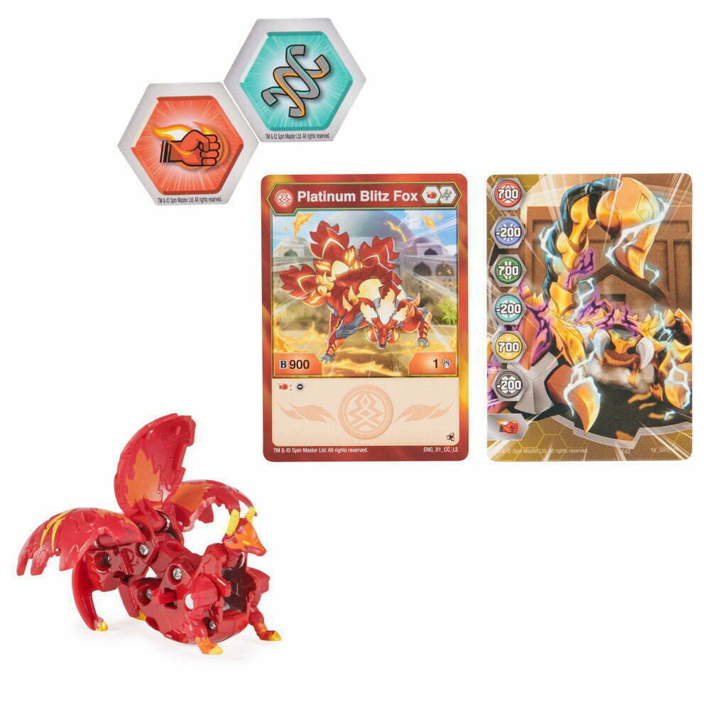 Blitz Fox Bakugan Legends Platinum Metal - kidozabawki.pl