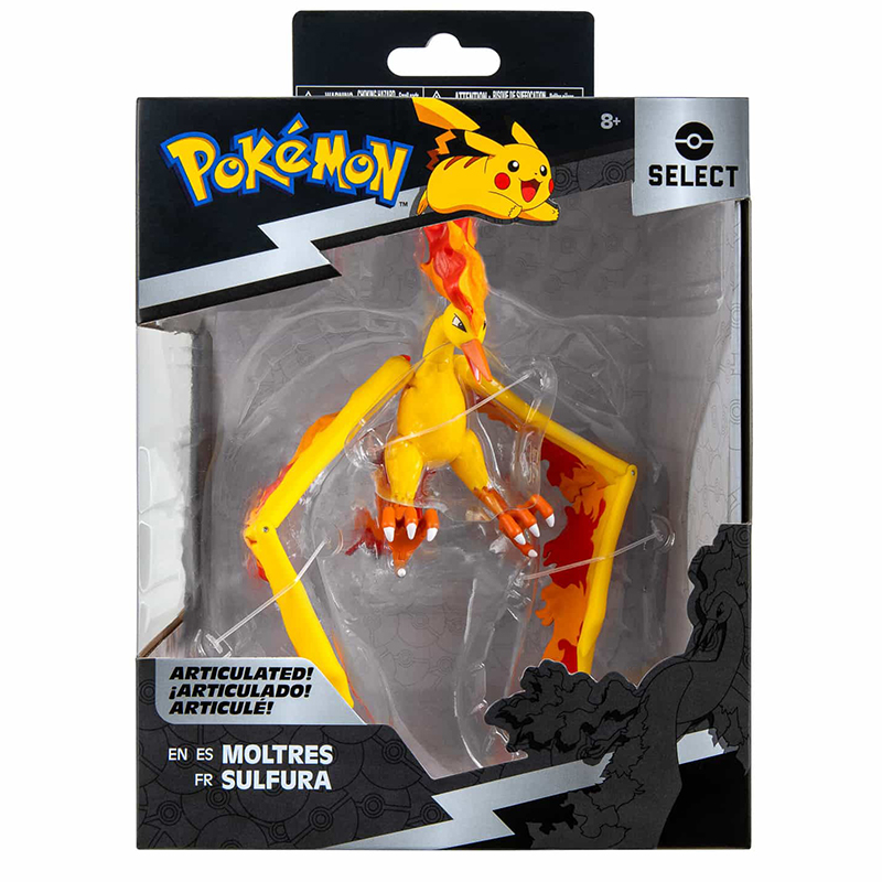 Figurka Moltres Pokemon Ptak 15 cm Jazwares - kidozabawki.pl